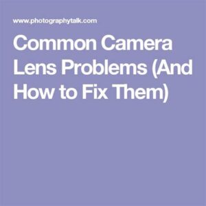 Camera Lens Problems And How To Fix Them | Blink Camera Blinks Red